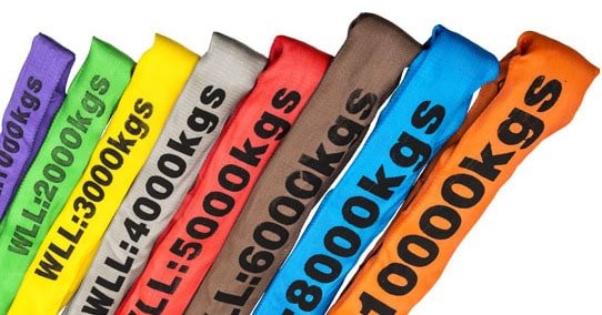 Lifting equipment hire | Round slings for hire