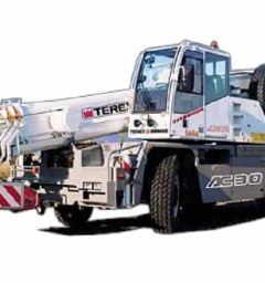 TEREX AC40 40t City Crane Hire UK | Fortis Heavy Lift Services